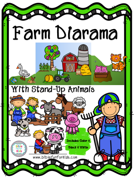 God Makes the Farm Animals | Bible Fun For Kids
