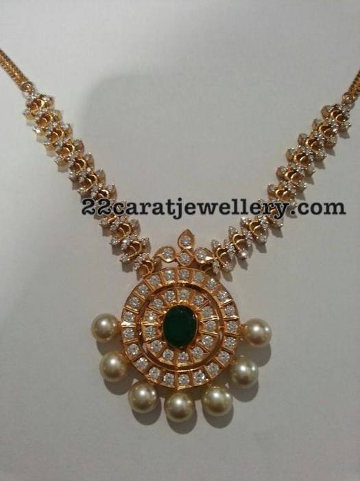 Closed Setting Diamond Set - Jewellery Designs