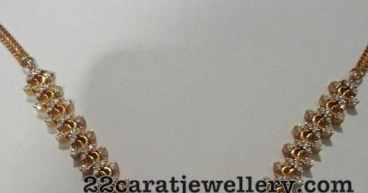 Closed Setting Diamond Set - Jewellery Designs