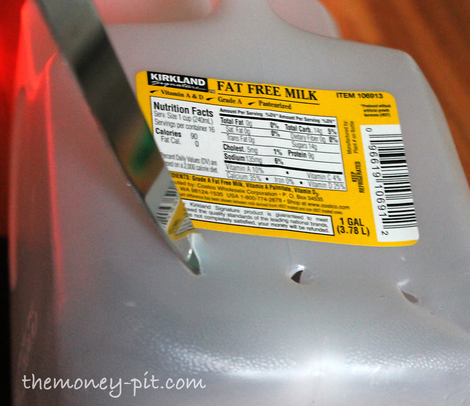 And inserted a string of orange lights into the puncture holes: