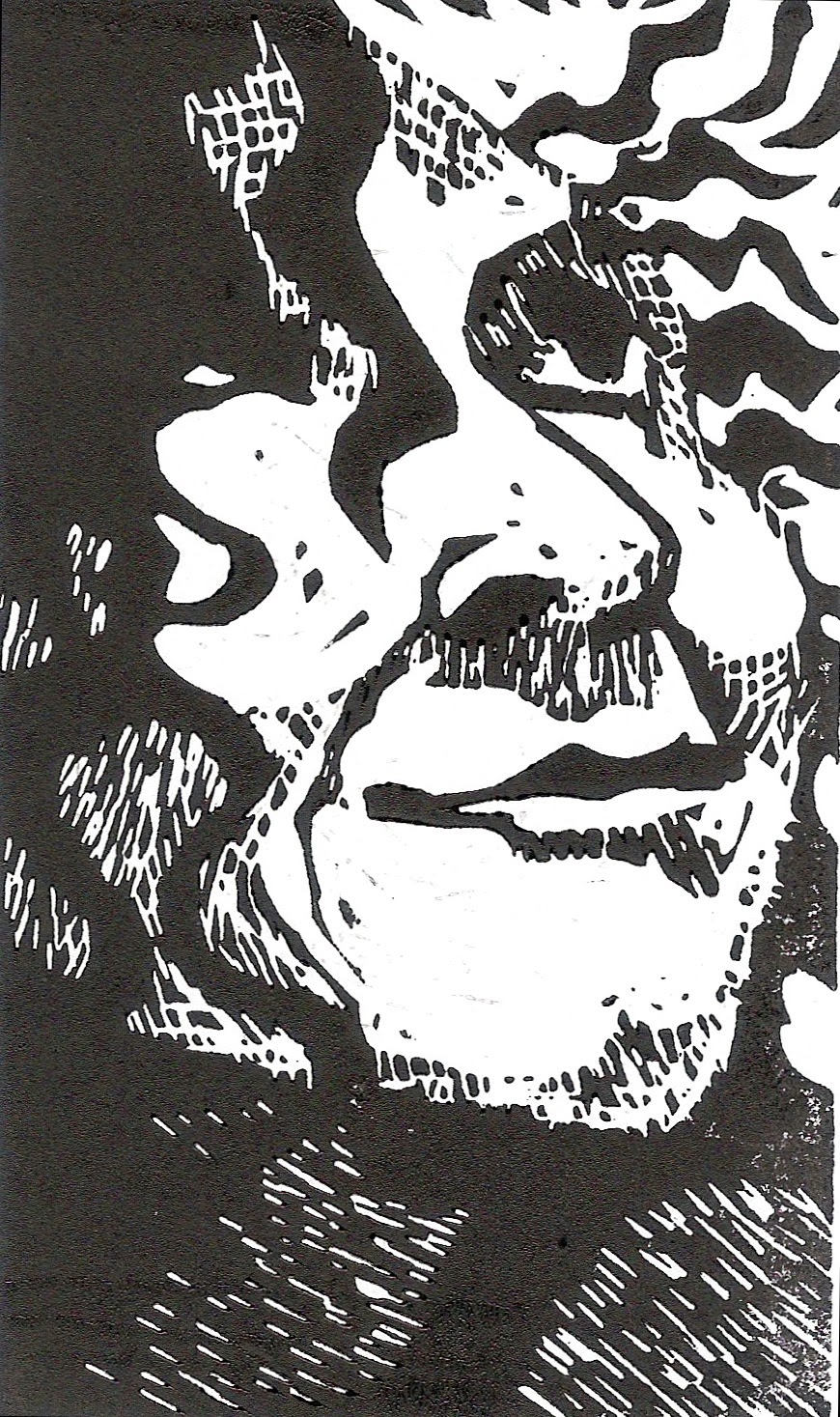 Occasional Musings and Scratchings: More lino print faces