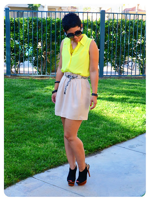 OOTD: How to Rock Neon + Neutrals |Fashion, Lifestyle, and DIY