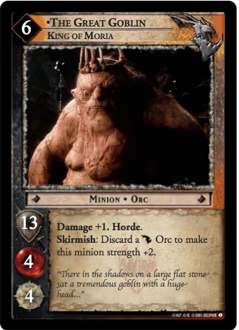 Goblin King Lord Of The Rings