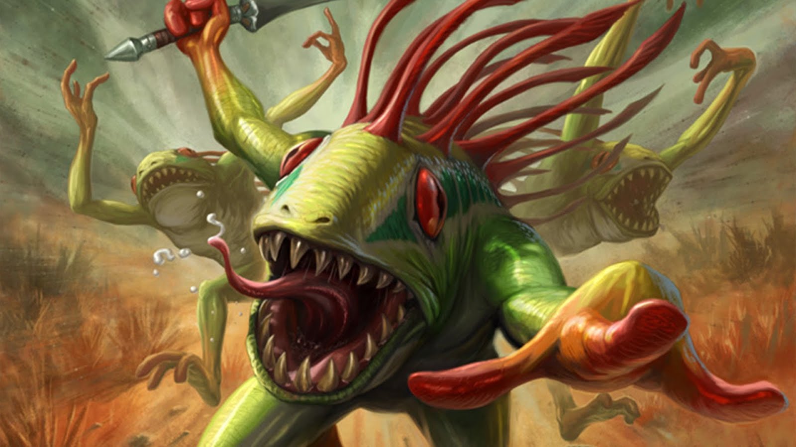 CROSS PLANES: Monster Monday: Murlocs for Savage Worlds #MonsterMonday