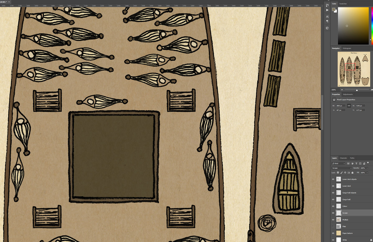 Ars Ouroboros: Creating fantasy RPG maps in a hand-drawn style