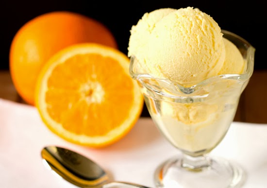Orange Ice Cream Recipe