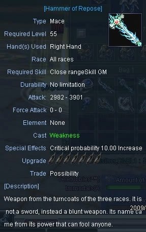 Aku Selalu Tau: Relic Level 55 in Rf