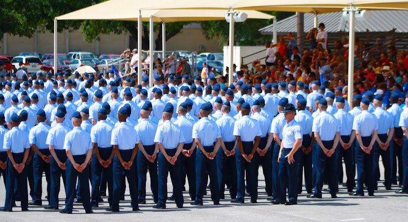 Life Through The Eyes Of A Blonde: Lackland Air Force Base Graduation