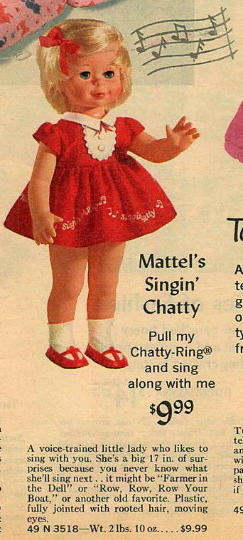 PLANET OF THE DOLLS: Doll-A-Day 191: Singing Chatty Cathy and A Good ...