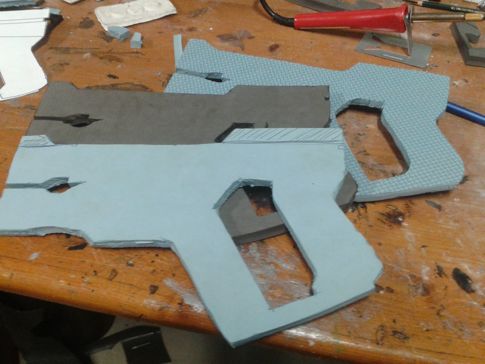 Popeanator's Prop Workshop: M-3 Predator Pistol Build EVA MASS EFFECT