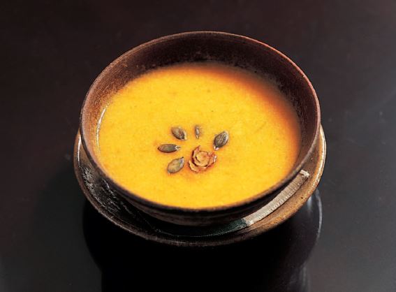 asianfoodonline: Korean Food Hobakjuk 호박죽 Pumpkin Porridge