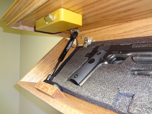 RFID Hidden Lock for furniture - An invisible lock theives can't pick