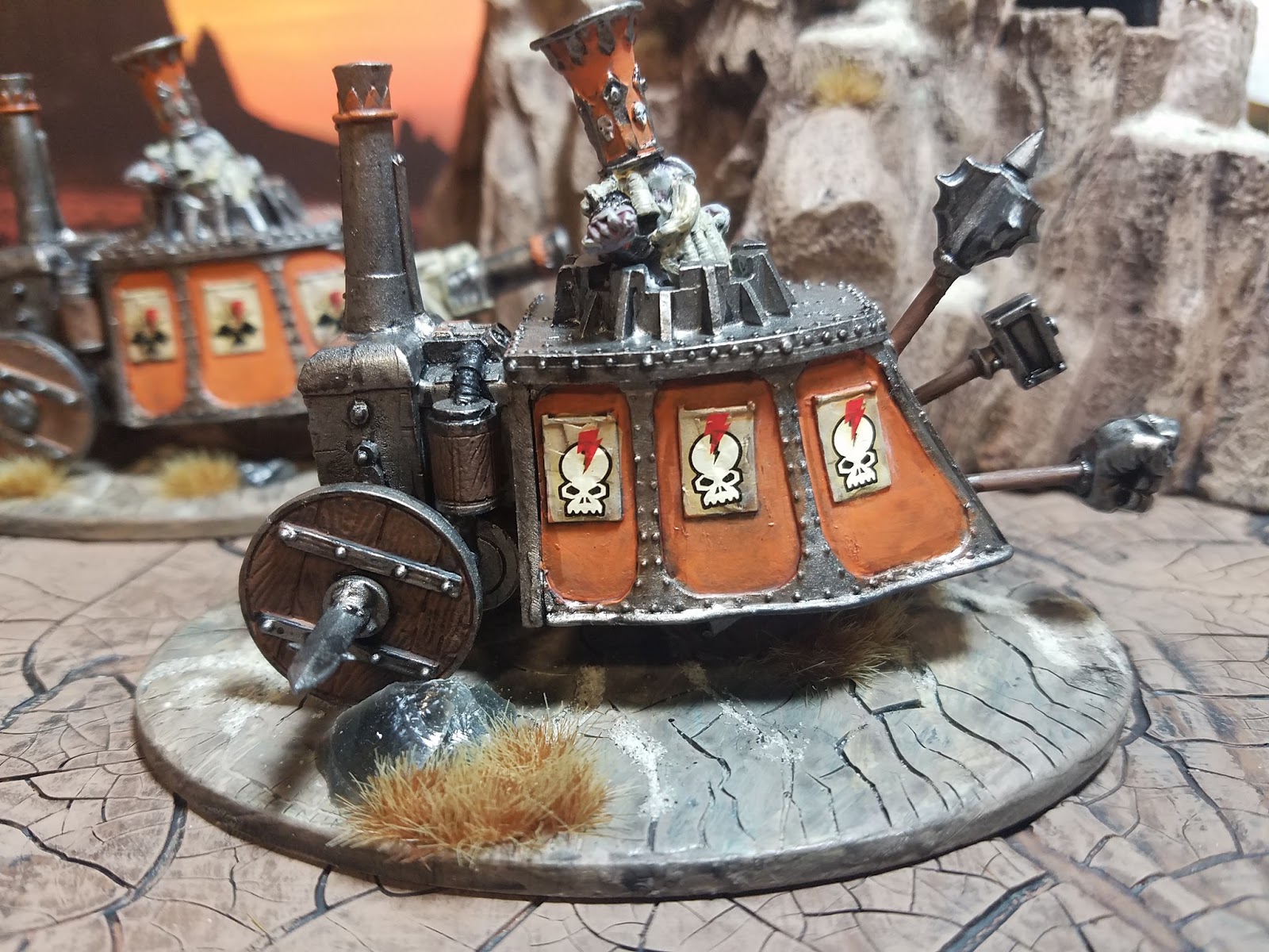 The Old World Army Challenge: John's Chaos Dwarf Warmachines (480pts)