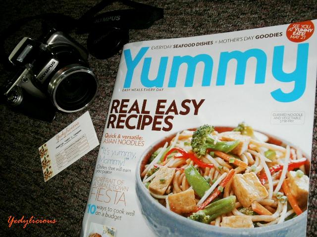 Yummy Magazine's Yummy Eats! | YedyLicious Manila Food Blog in the ...