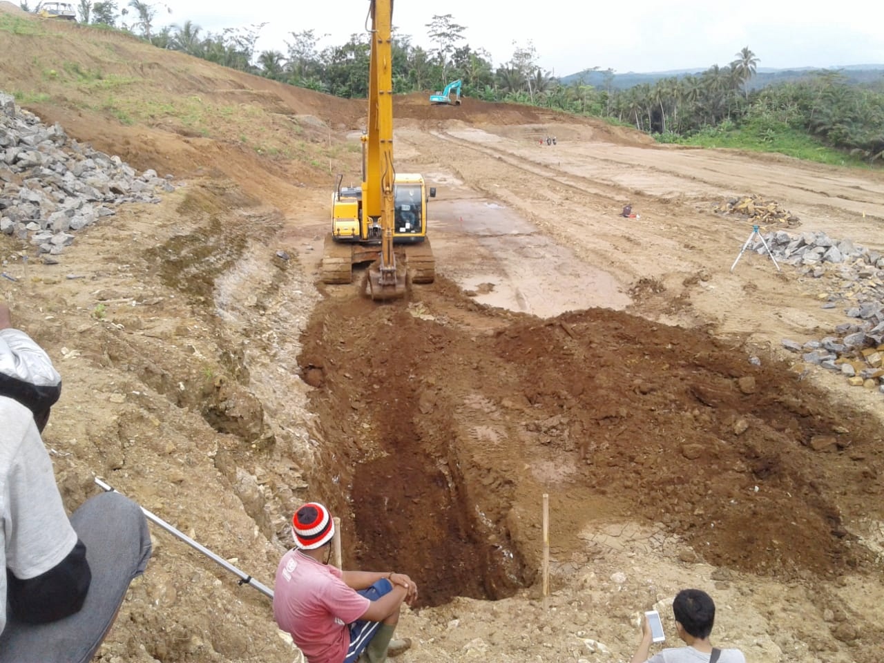 Pekerjaan Pemasangan Batu Bronjong