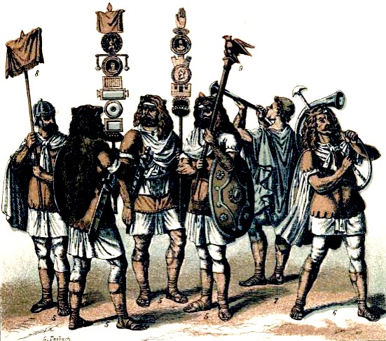 HISTORIA PARA NO DORMIR: Estandartes de la legion romana.