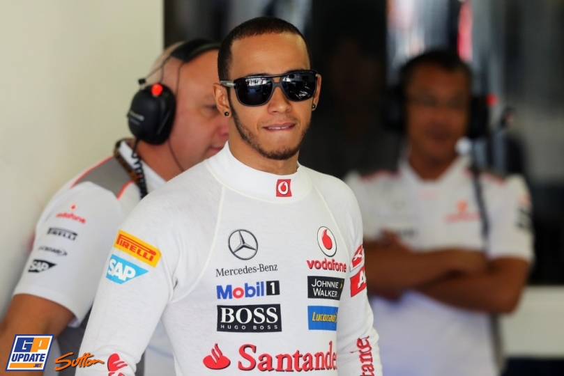 Pasión por la Fórmula 1: El blooper de Hamilton con su compañero en su ...