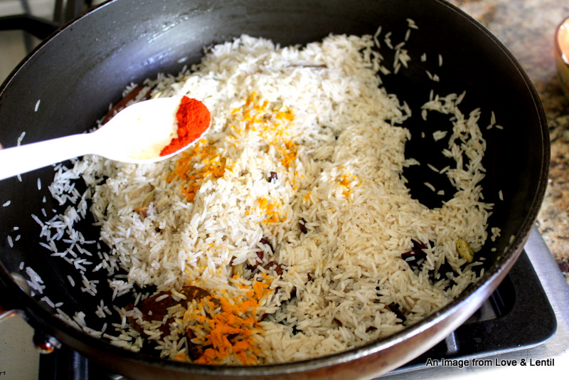 Love & Lentil: Vegetable Biryani