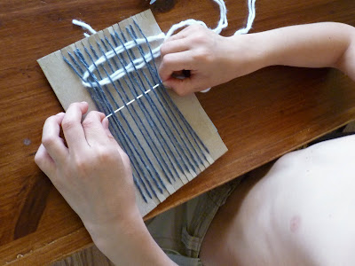 At the Butterfly Ball: Simple Weaving with Kids Tutorial