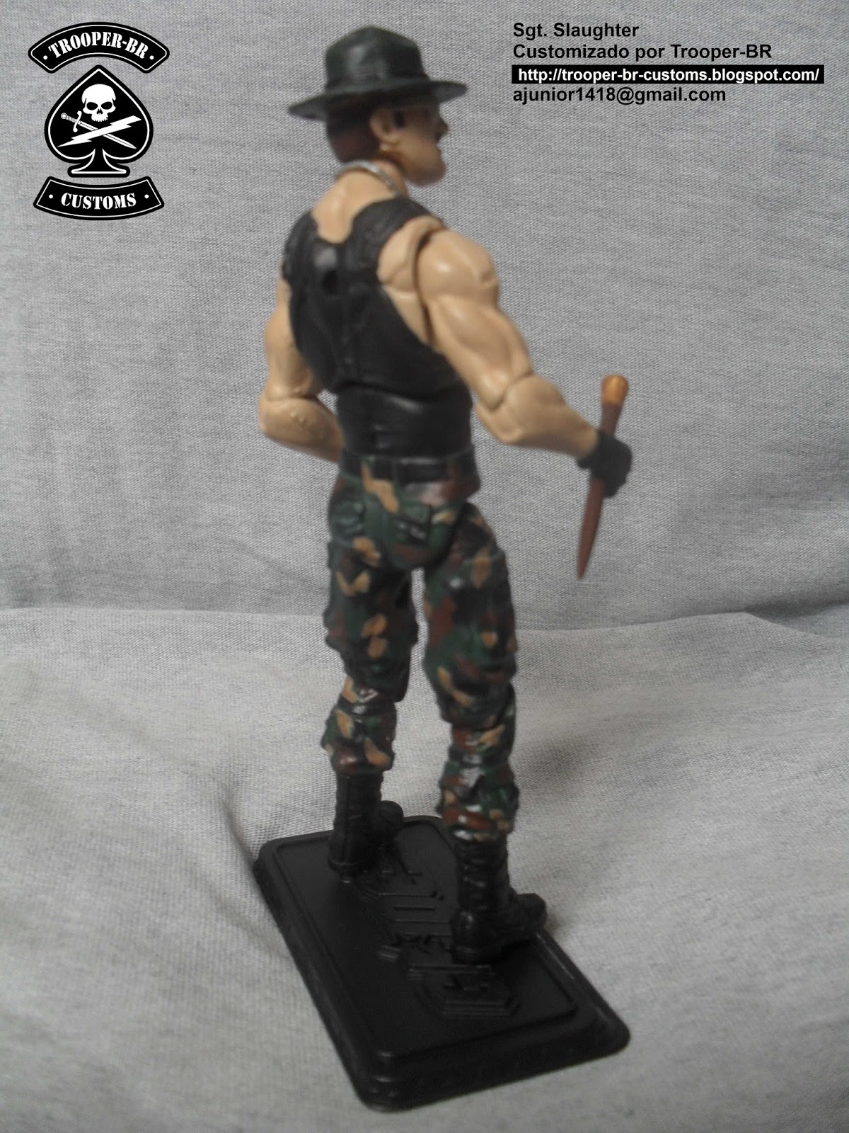Gi joe Custom Action Figures: GI JOE SGT. SLAUGHTER