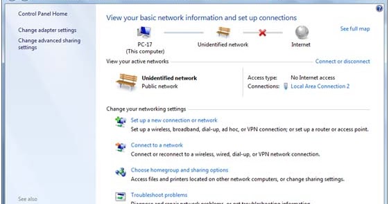 Konfigurasi Jaringan Peer To Peer dan sharing data