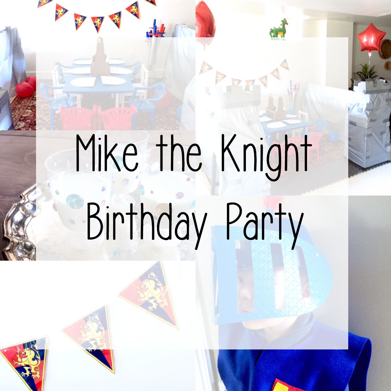 Knight Theme Birthday Party Ideas - Harlow & Thistle