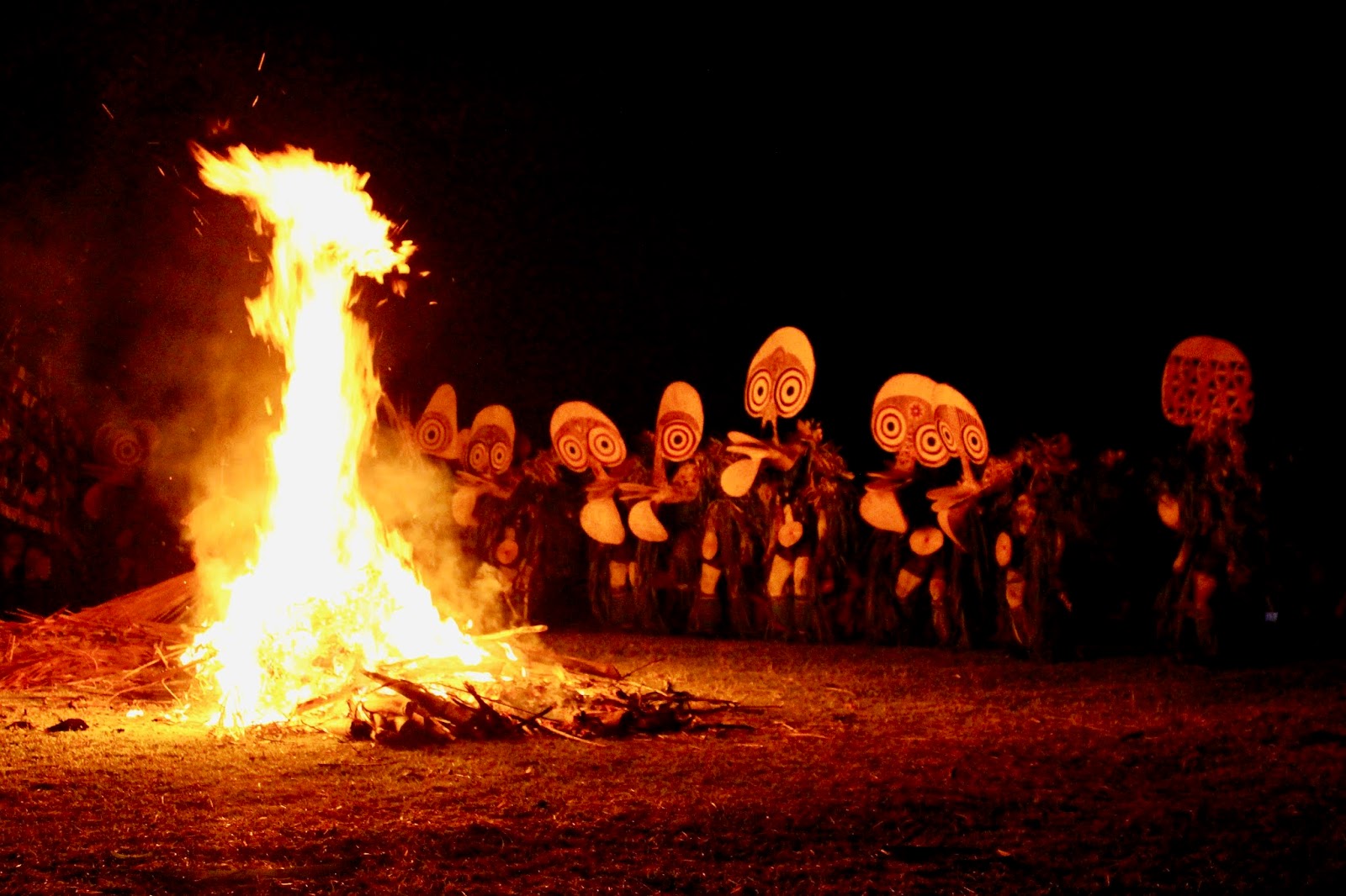 A Guide To PNG's Sacred Baining Fire Dance - Rabaul - Vikingess Voyages