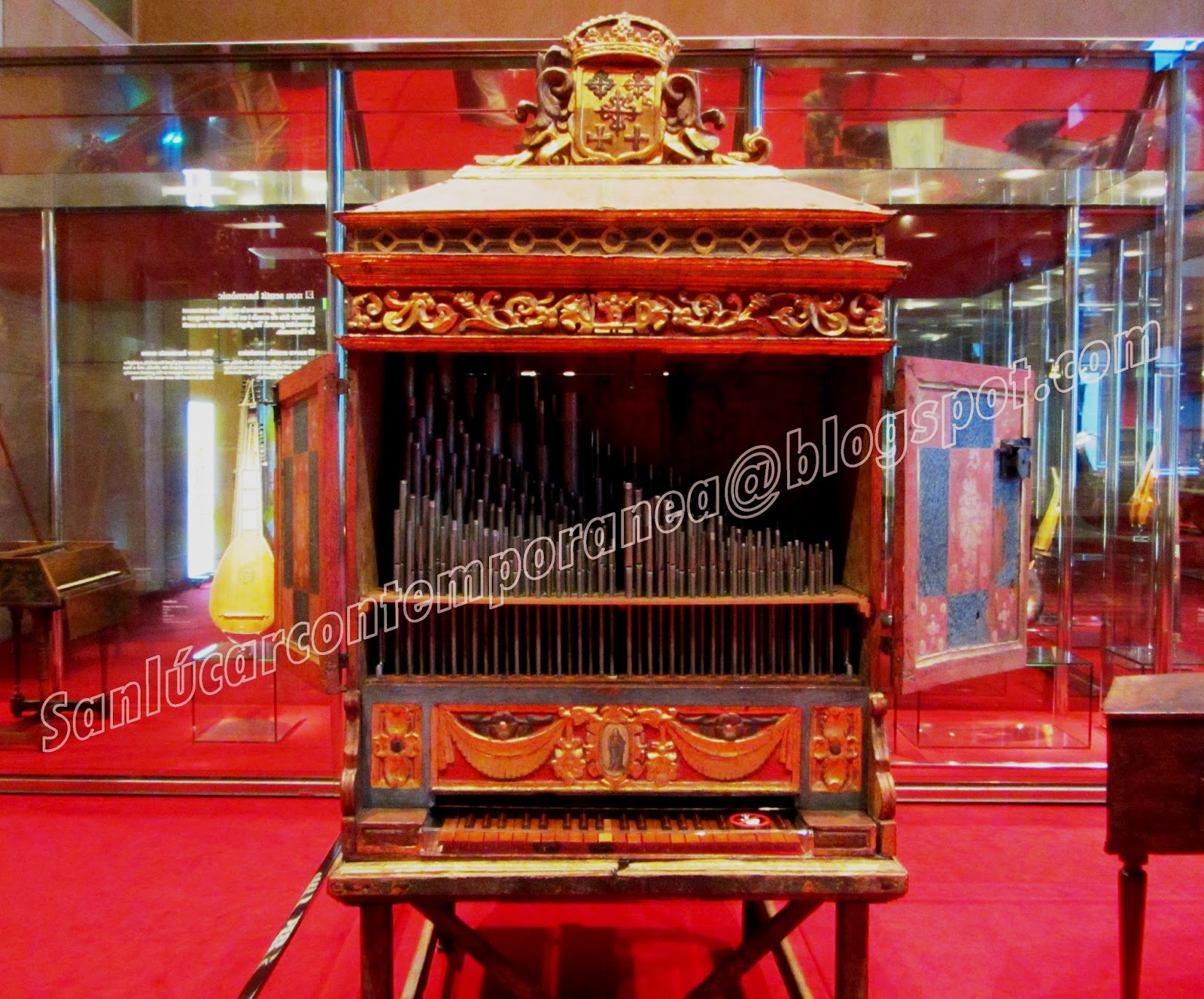 Historia de Sanlúcar contemporánea: El primitivo órgano de la Parroquia ...
