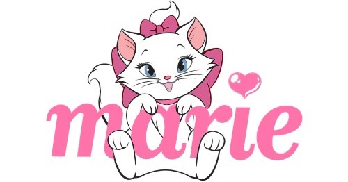 Gatinha Marie Vetorizada em CDR | Vetores Brasil