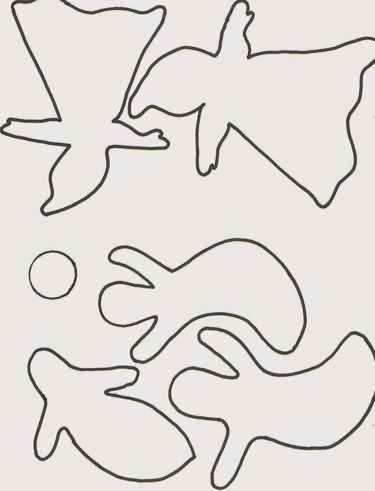 Kathy's Art Project Ideas: Glowing Ghosts