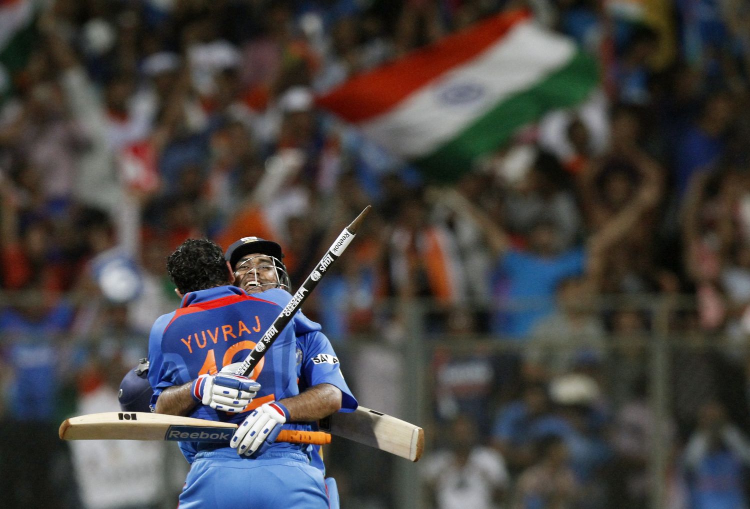 For 'U': India won ICC world cup 2011