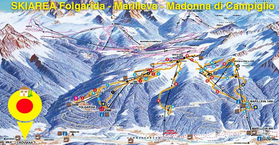 Trasy narciarskie Val di Sole | Wakacyjne pobyty - Holiday home