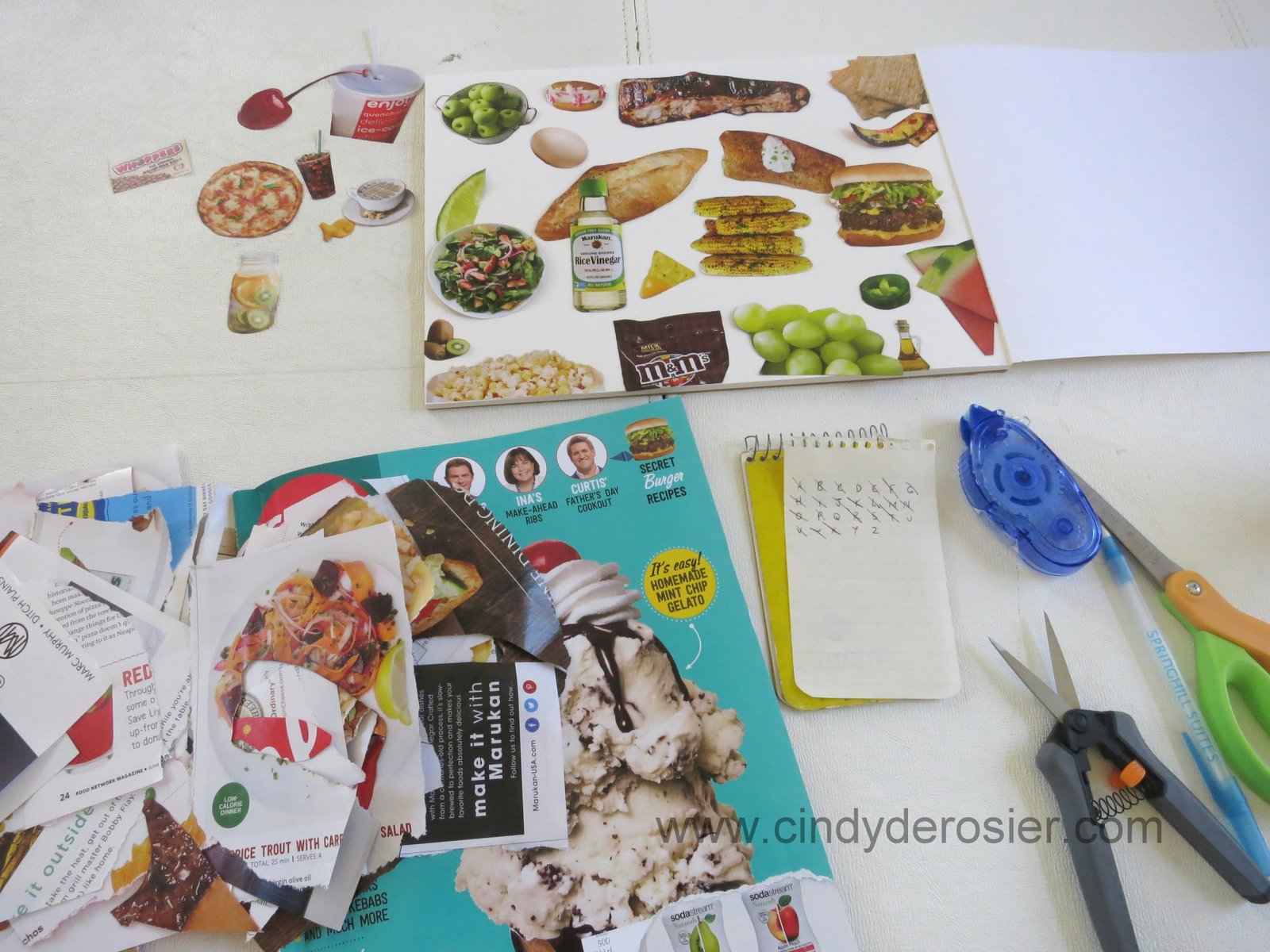 Cindy deRosier: My Creative Life: Magazine Scavenger Hunt