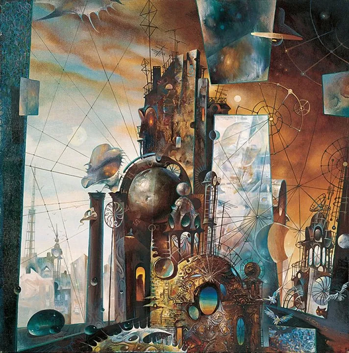 Ivan Slavinsky, 1968 | Fantastic realism painter | Tutt'Art@ | Pittura ...