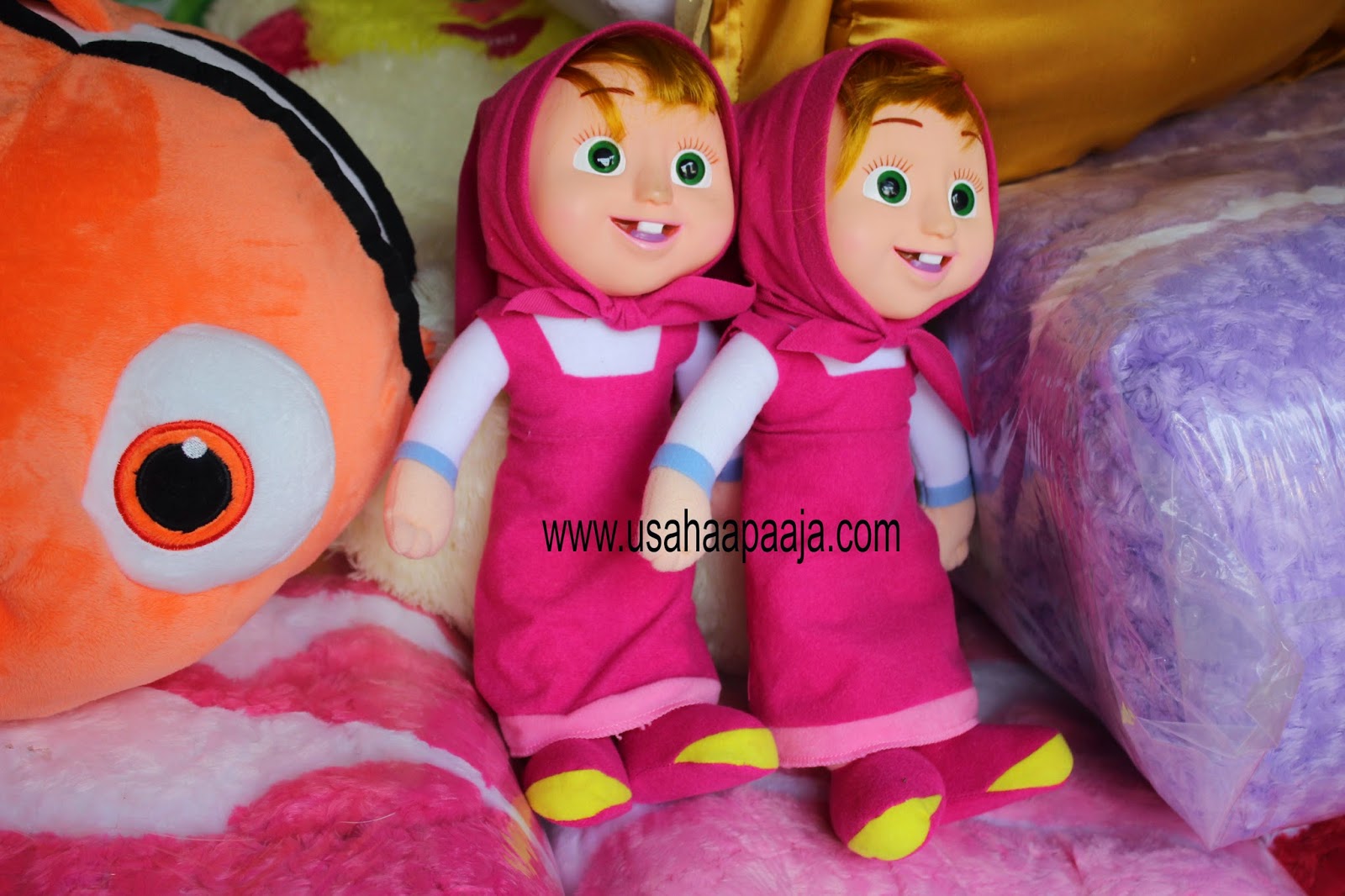 BONEKA MASHA AND THE BEAR ~ MAINAN ANAK