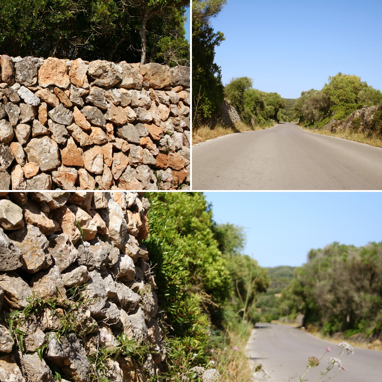 Los muros de piedras que nos encontramos por las carreteras y caminos ...