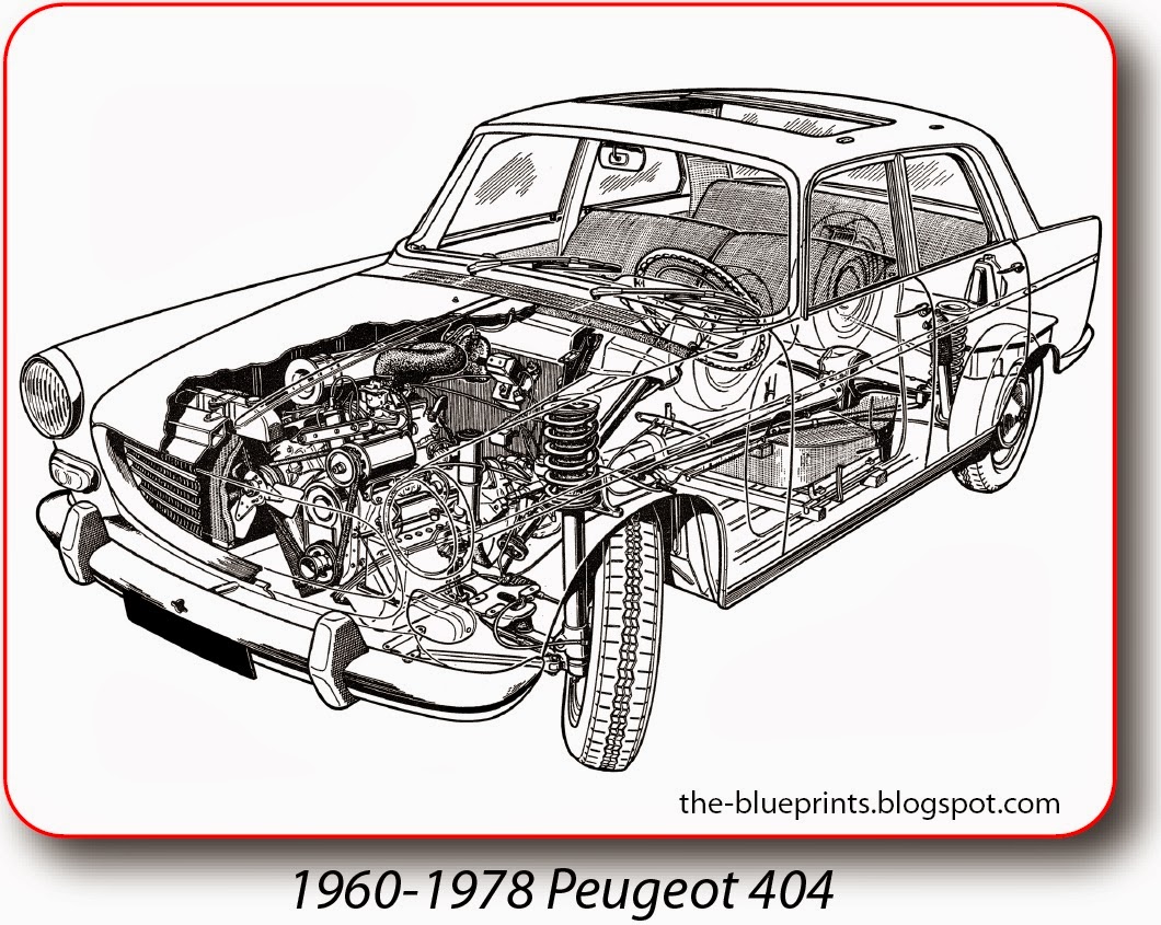 Peugeot 404 | Peugeot, Cutaway, Berline