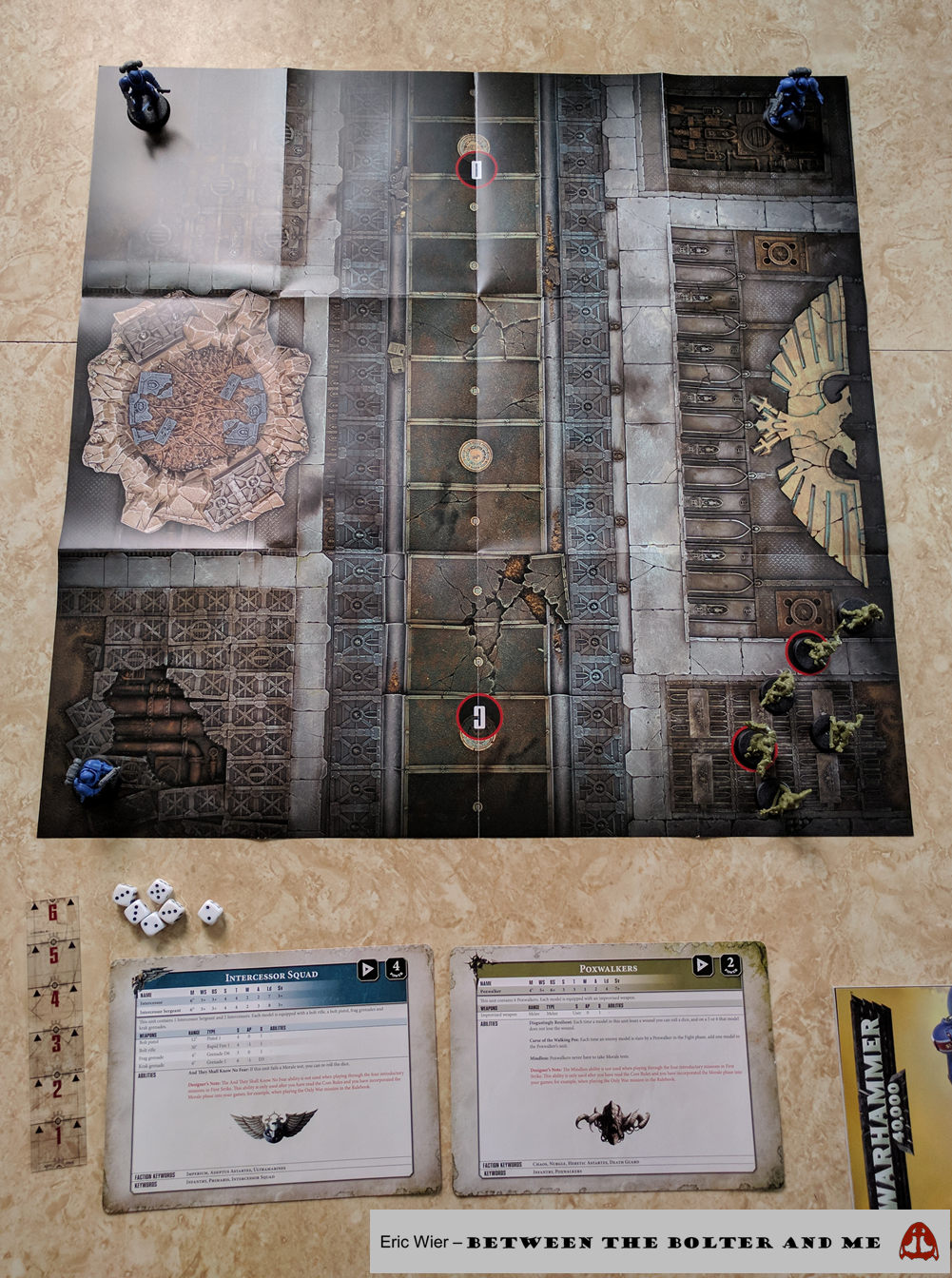 Between the Bolter and Me: Warhammer 40k 8th Edition: First Strike