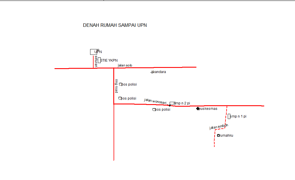 JASEM: TUGAS MEMBUAT DENAH DENGAN MAP INFO