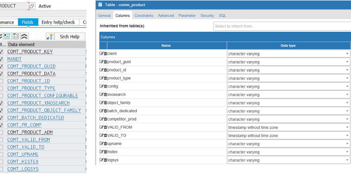 SAP ABAP Central: Export ABAP transparent table content to PostgreSQL table SAP ABAP Central: Export ABAP transparent table content to PostgreSQL table