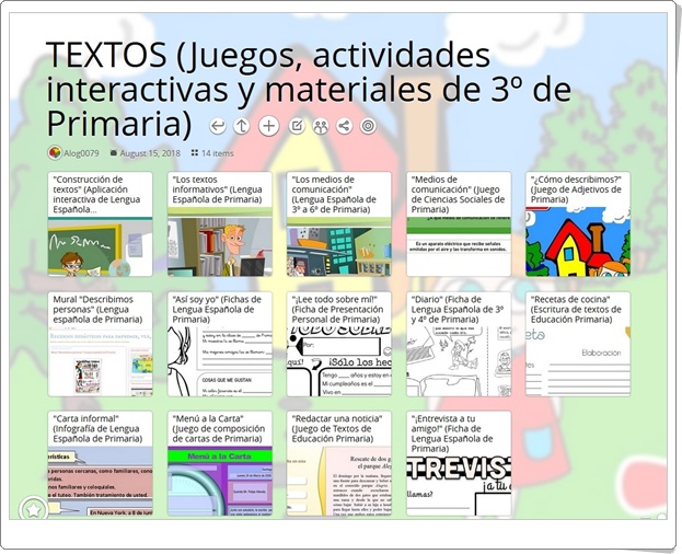 Lengua Española de Educación Primaria: "14 Juegos, actividades ...