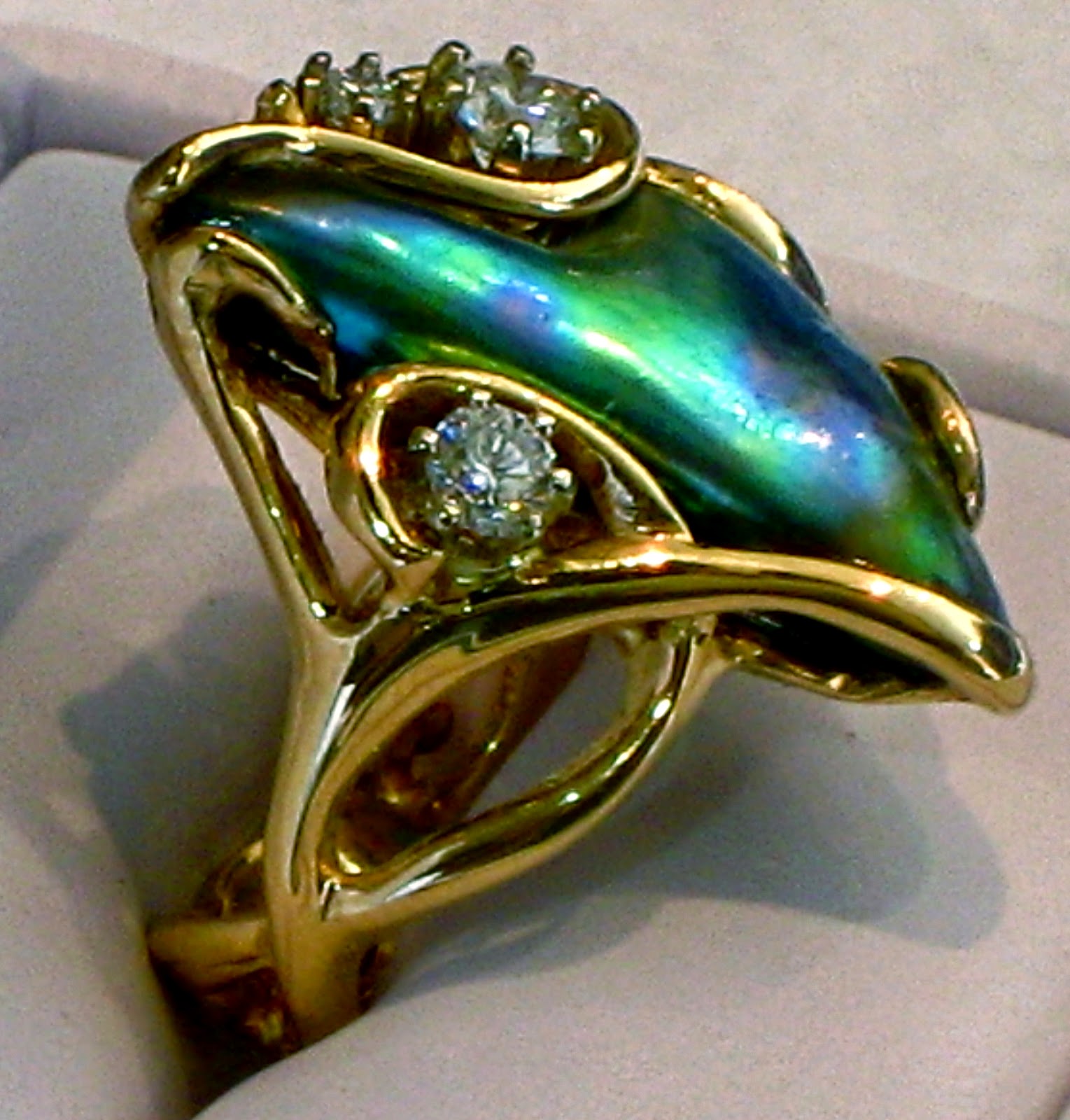 El Arte de la Orfebrería y Joyería : El Abalone o Abulón en la joyería