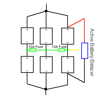 Solar Power - A Bodger's Guide: Active Battery Balancing