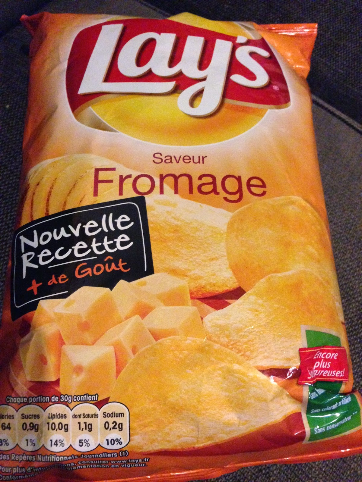The c00kie Factory: Instant Chips - Lays Saveur Fromage