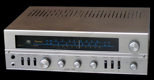 stereonomono - audio Hi Fi Compendium - 14 years on-line: Sansui Model 250