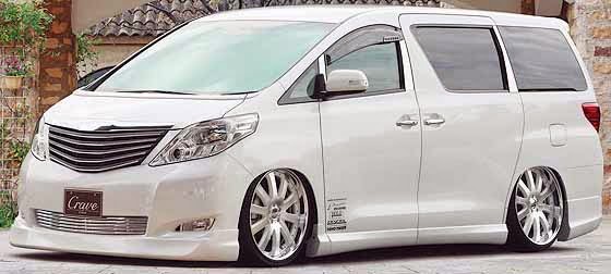 BonCel ModiF: Modifikasi Tampilan mobil ALPHARD