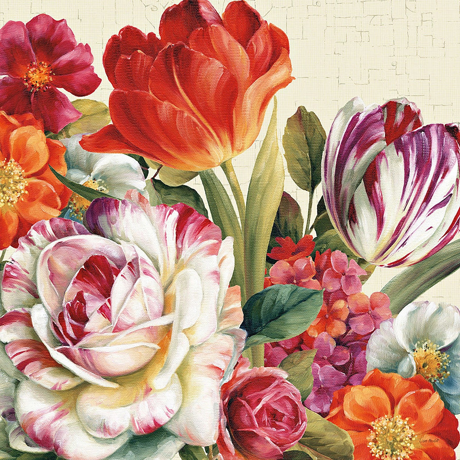 Flower Painting_By Lisa Audit_(94 item) All together | Joy Design Studio