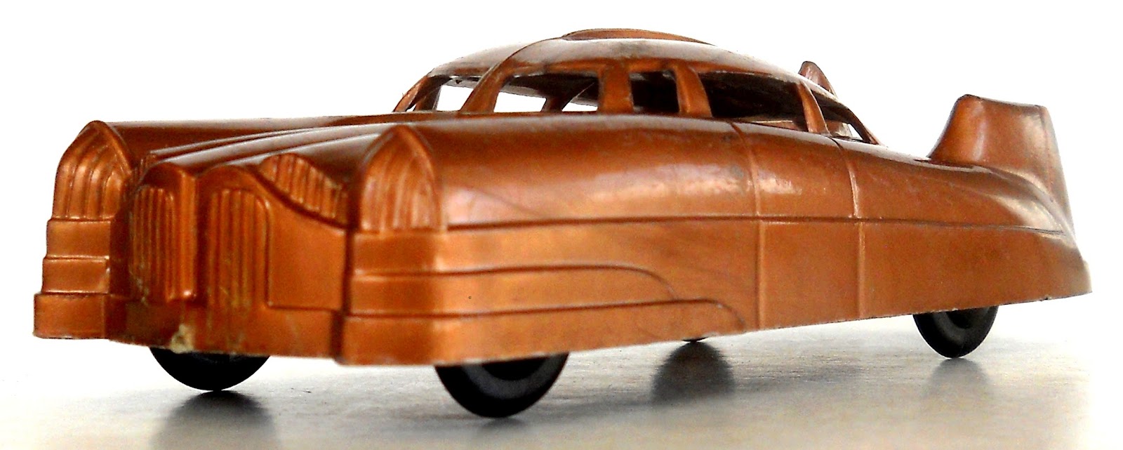 Toys and Stuff: Marx Futuristic Car #3 - Bronze HP