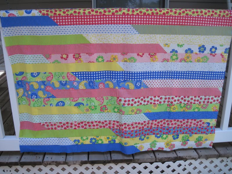 KIM'S KREATIONS: 1600 Jelly Roll Quilt