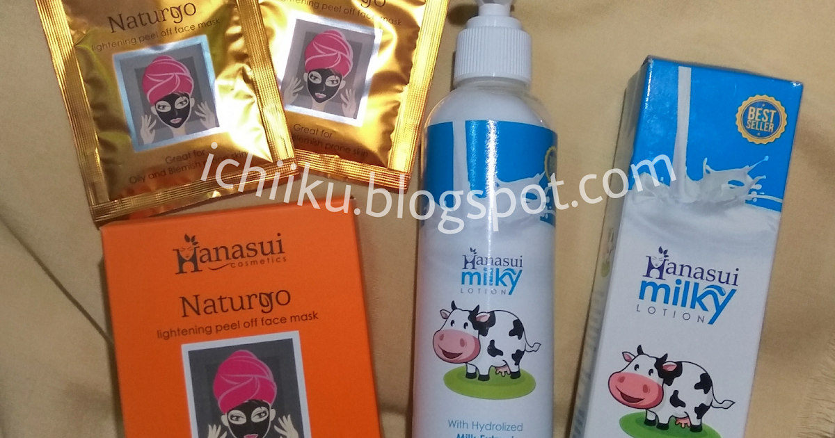 [REVIEW] Masker Naturgo Hanasui dan Milky Hand Body Lotion BPOM ...